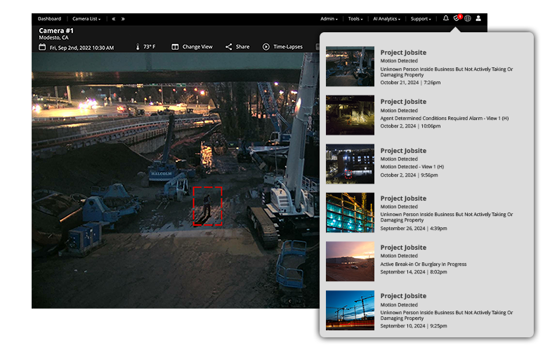 OxBlue | Construction Cameras, Security Cameras & Time-Lapse Cameras